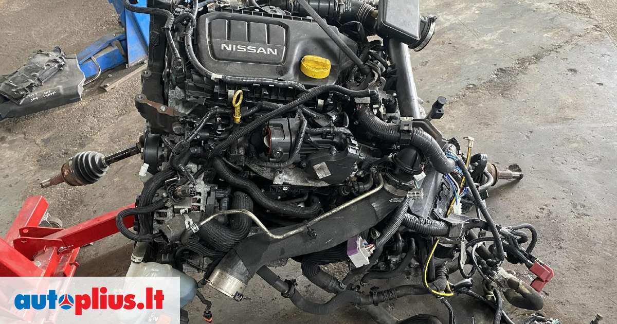 Nissan X-Trail, R9M410, X trail 1 6 dci pilnas variklis purkstukai kuro ...