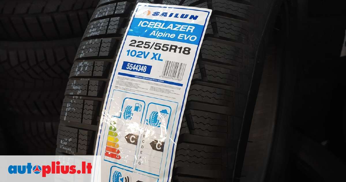 Sailun Alpine EVO1, žieminės 225/55 R18 | A12328053