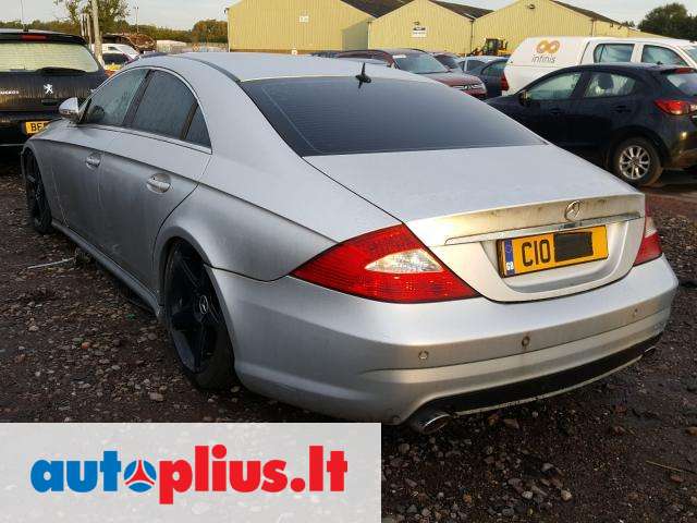 Mercedes-Benz CLS320 dalimis. Maza rida amg paketas vairas su medziu ...