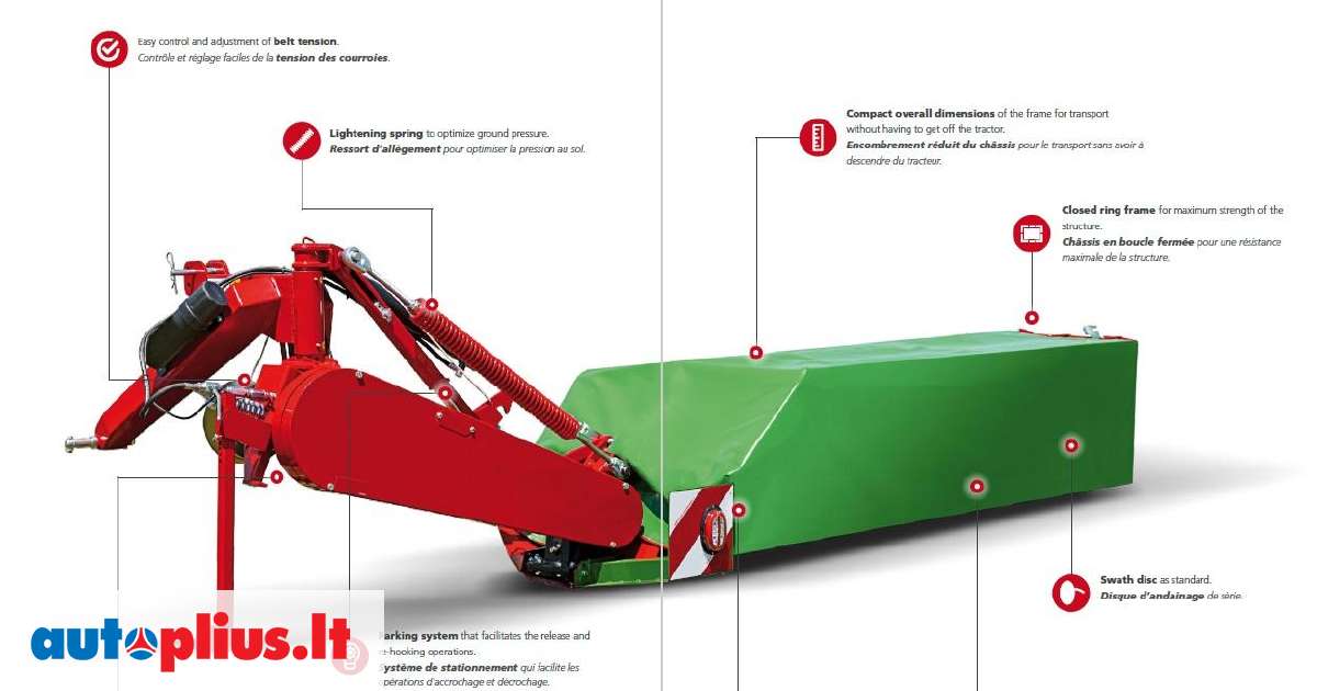 -Kita- Enorossi DM6, pļaujmašīnas / smalcinātāji 2021 m., | A4100489
