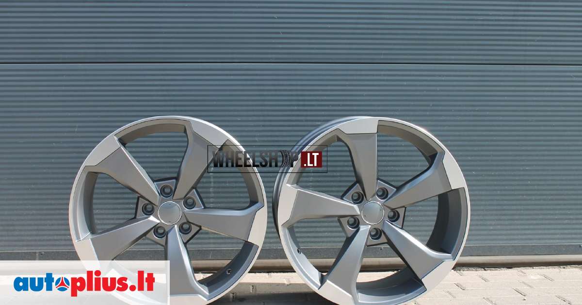 Audi Rotor RS351 Grey Polished, lengvojo lydinio, R18 | A15042137