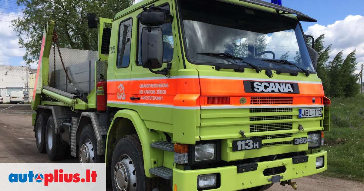 Scania P113 360, savivarčiai 1991 m., | A15392741