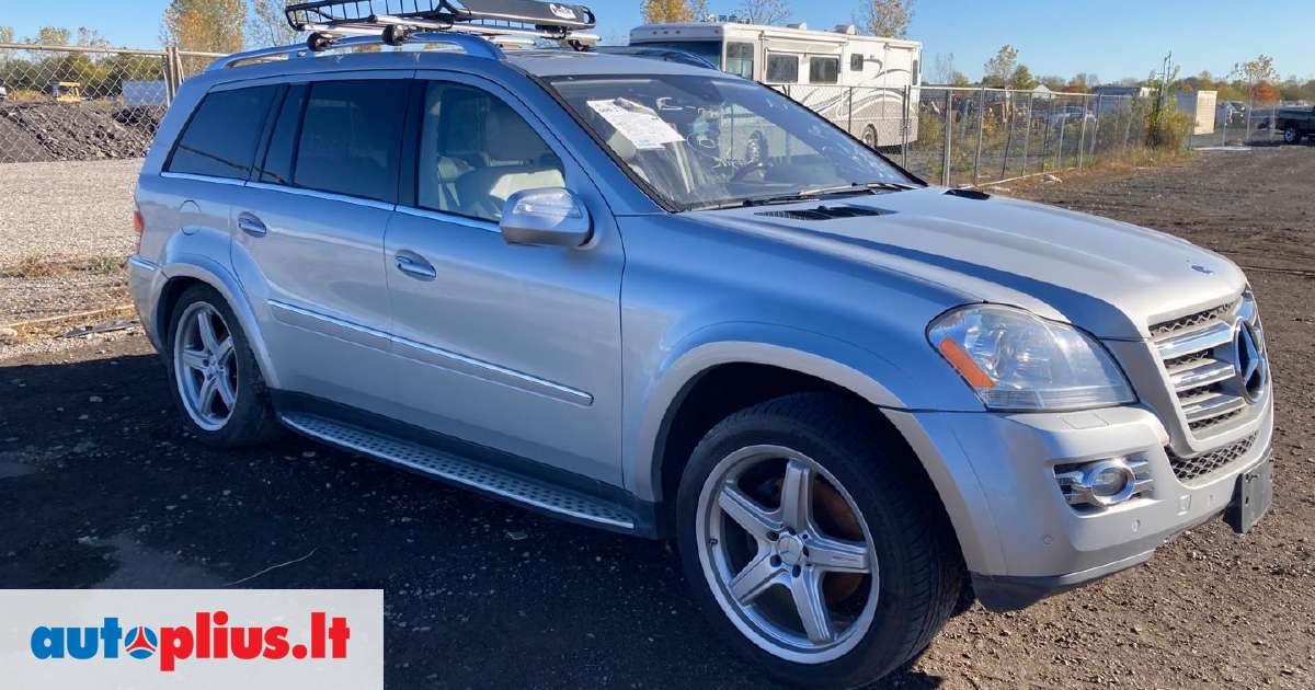Mercedes-Benz GL550 Dalimis amg apdaila harman kardon garso aparatura ...