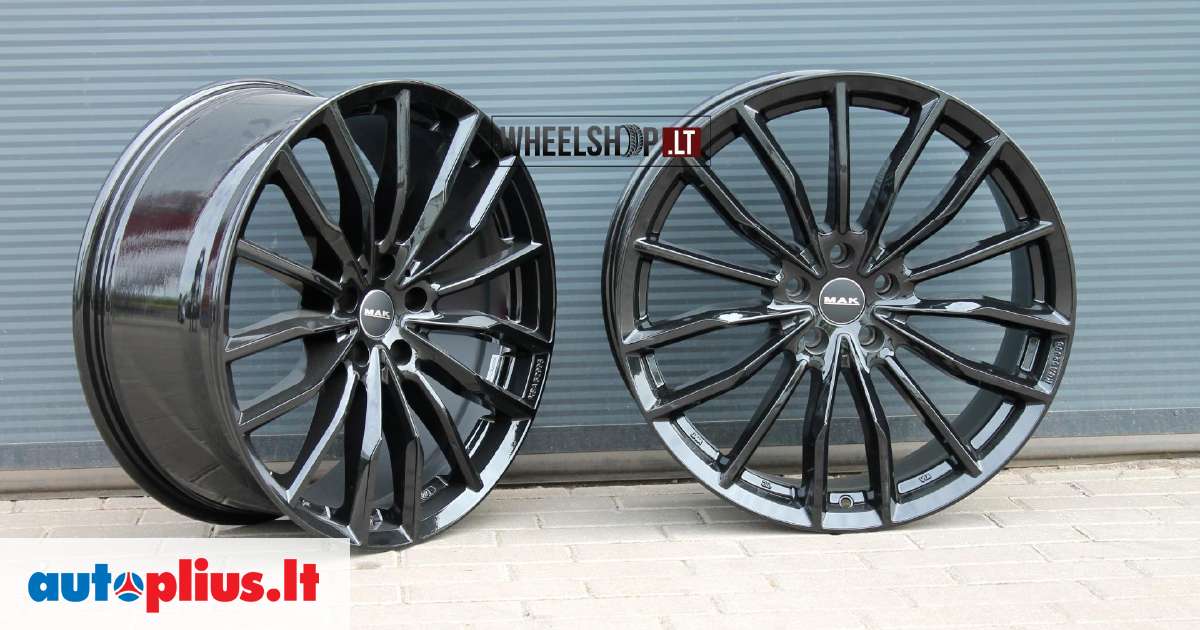 MAK Rapp Gloss Black, lengvojo lydinio, R20 | A14505305