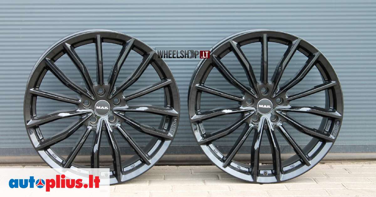 MAK Rapp Gloss Black, lengvojo lydinio, R21 | A14505249