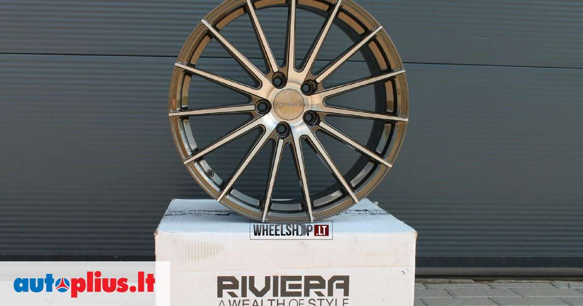 RIVIERA RF105 Bronze Flow Forming, lengvojo lydinio, R19 | A15896443