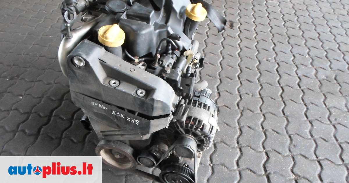 Renault Megane Variklis 1 5dci k9k xx8 siemens 2011-04 m., | A15991445