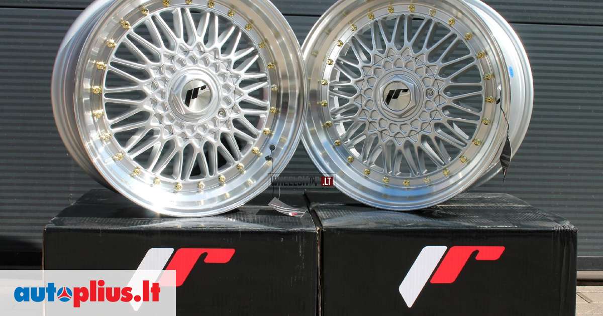 Japan Racing JR9 Silver + Gold Rivets, lengvojo lydinio, R19 | A16414815