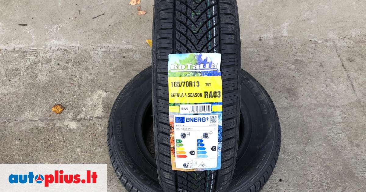 Rotalla SETULA 4 SEASON RA03, universalios 165/70 R13 | A17049233