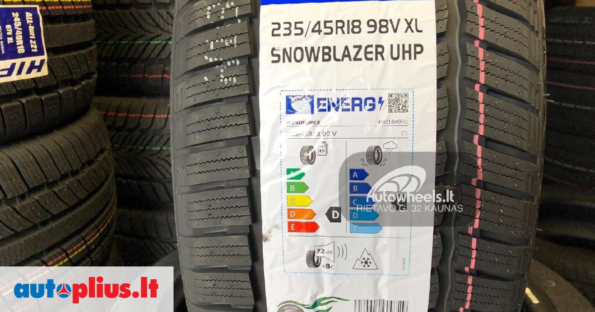Windforce Snowblazer UHP, žieminės 235/45 R18 | A17051069