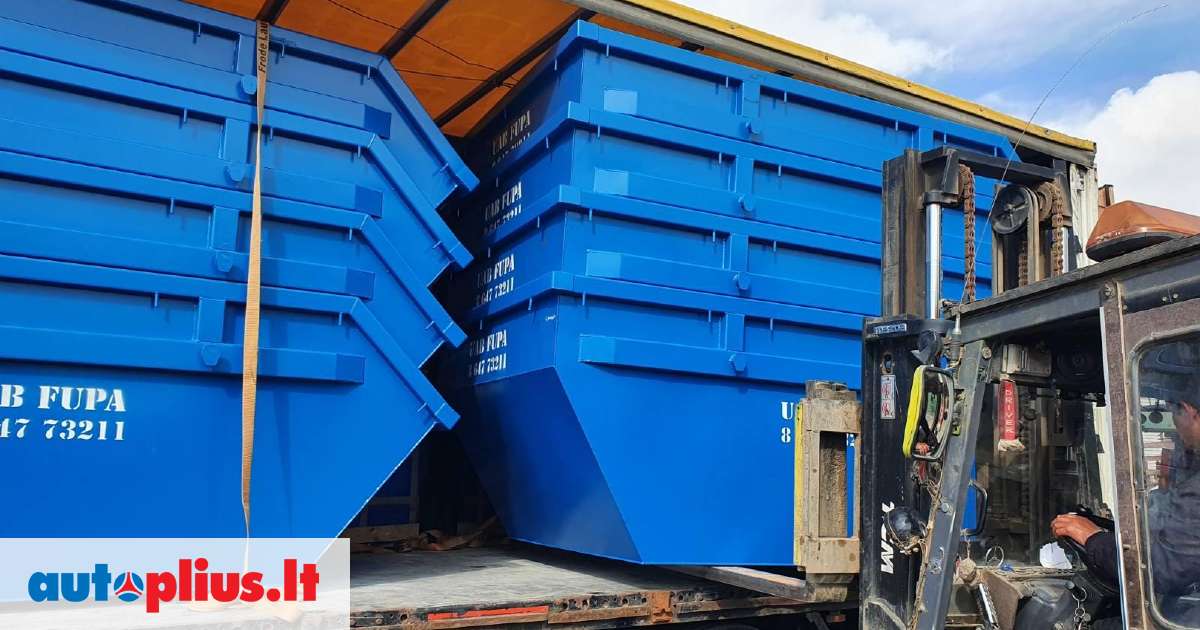 -Kita- 5m3 ,6m3, 7m3, 8m3, 10m3, 12m3, 31m3, konteinerių gabenimo 2023 ...