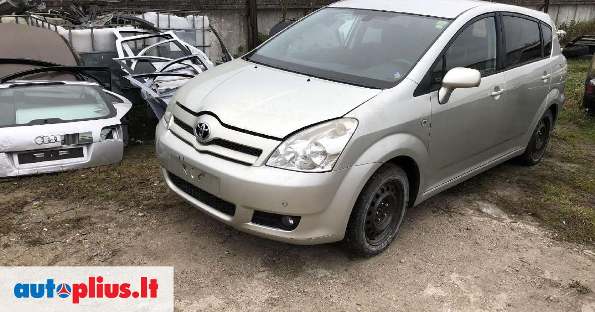 Toyota Corolla Verso dalimis. Toyota corola verso 2 2 130kw dalimis vilniuje variklis 2006-05 m ...