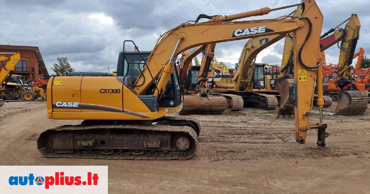Case CX130B, ekskavatoriai 2012 m., | A17492847