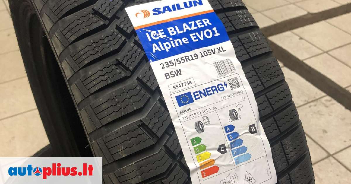 Sailun Alpine EVO1, žieminės 235/55 R19 | A17555867