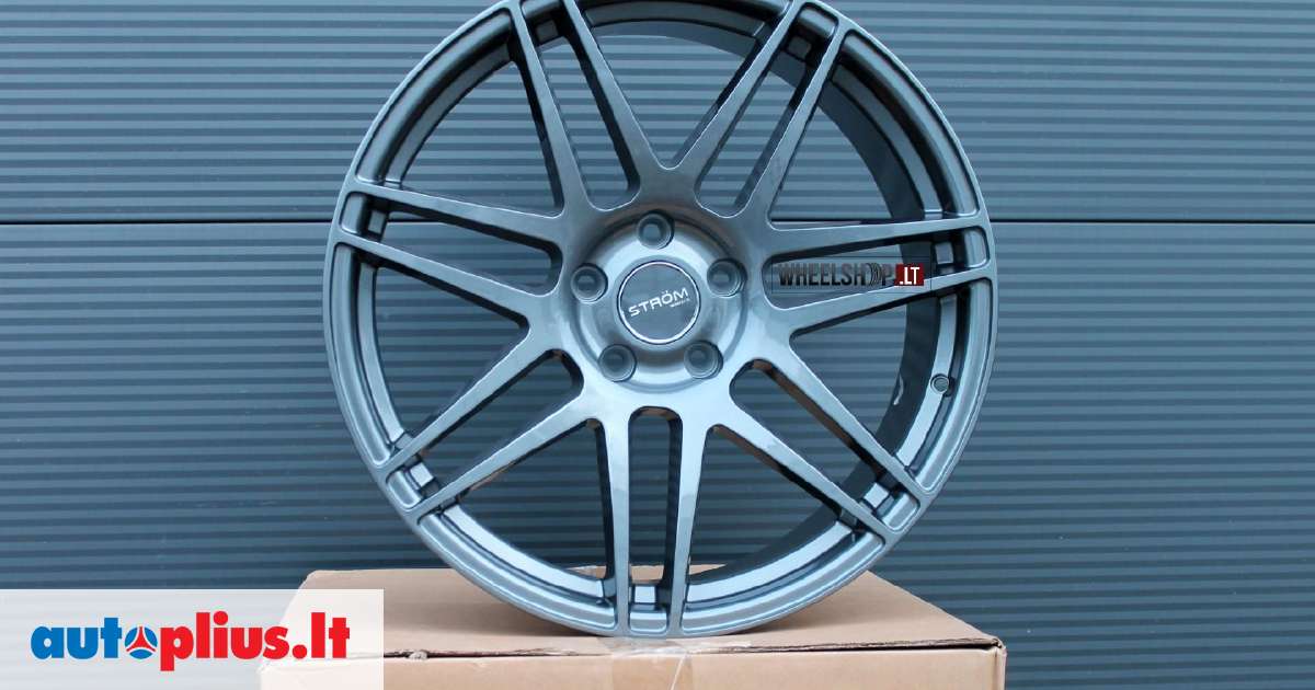 STROM STR3 Gloss Gunmetal [AKCIJA], lengvojo lydinio, R20 | A17819427