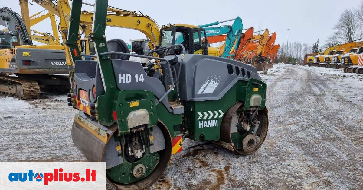 Hamm HD14W, vibro technika 2014 m., | A17936294