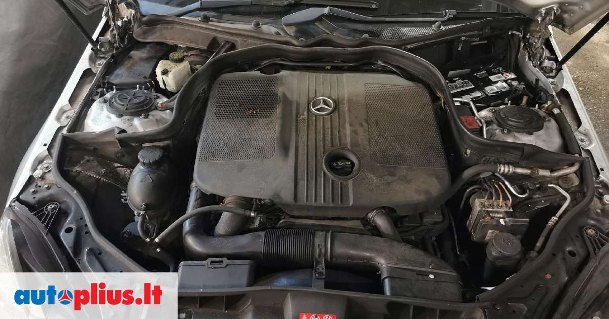 Mercedes-Benz E220, 651.924, Variklio kodas 651 924 variklis dar ...