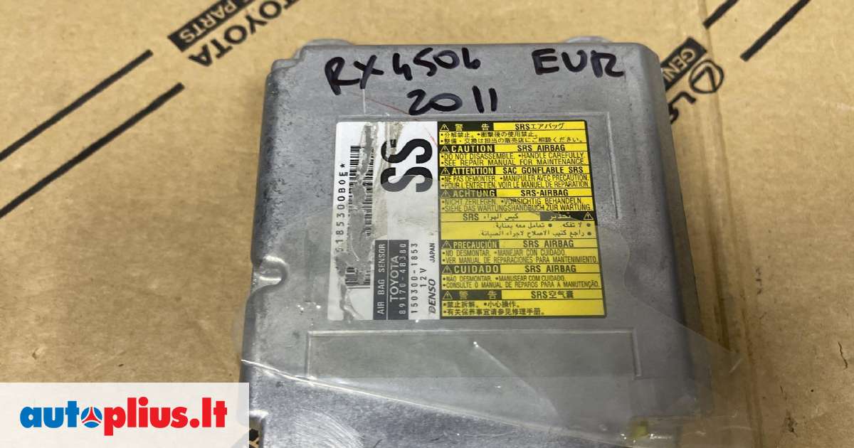 Lexus RX klasė 89170 48411 89170 48380 2011 m., | A18144090