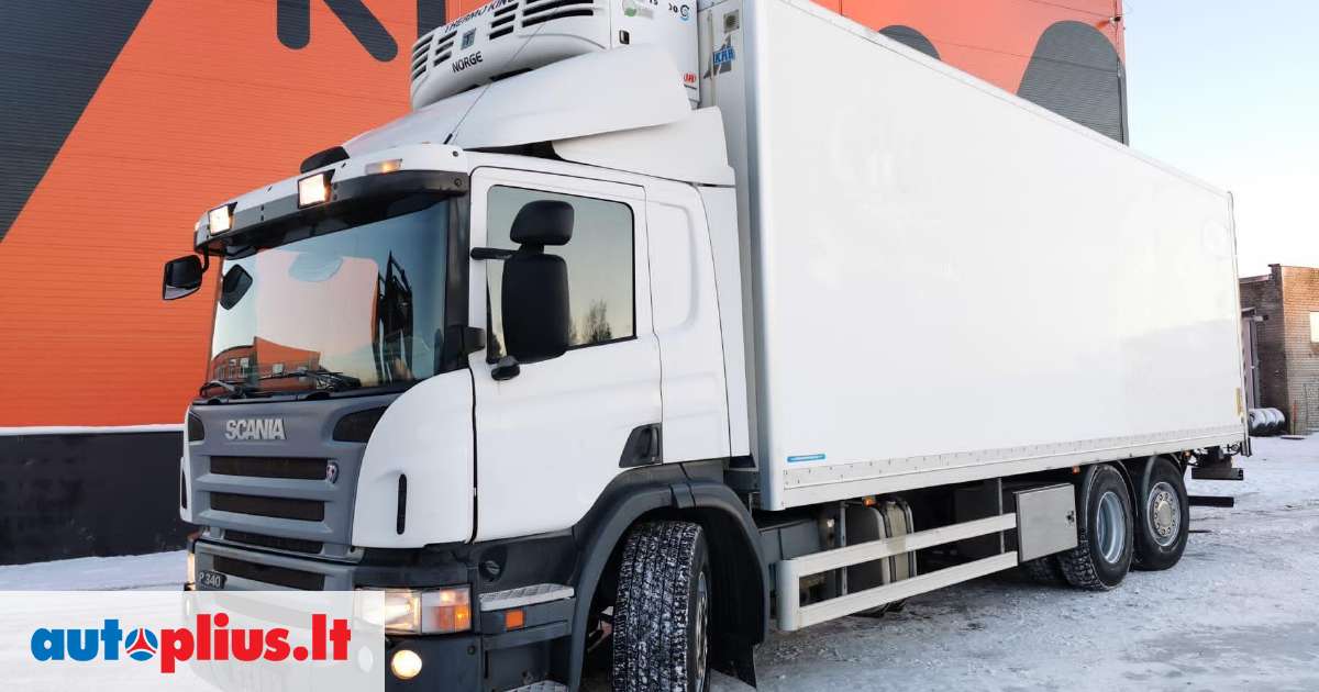 Scania P 340 6x2*4, šaldytuvai 2006-03 m., | A18349384