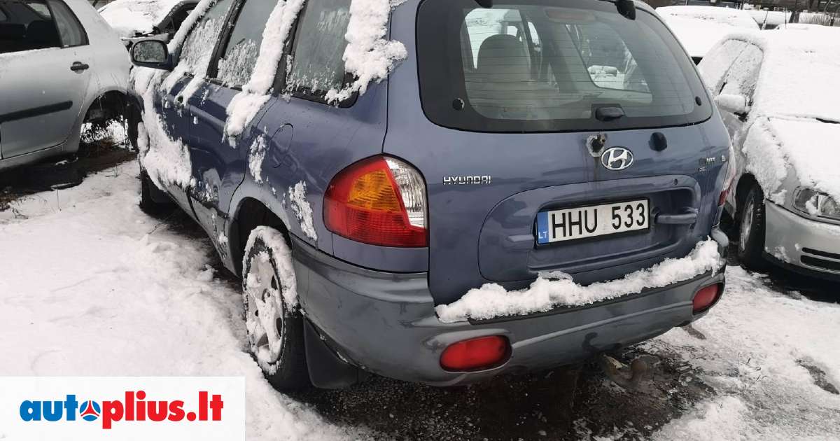 Hyundai Santa Fe dalimis. доставка запчястеи в литве в латвию в естонию ...