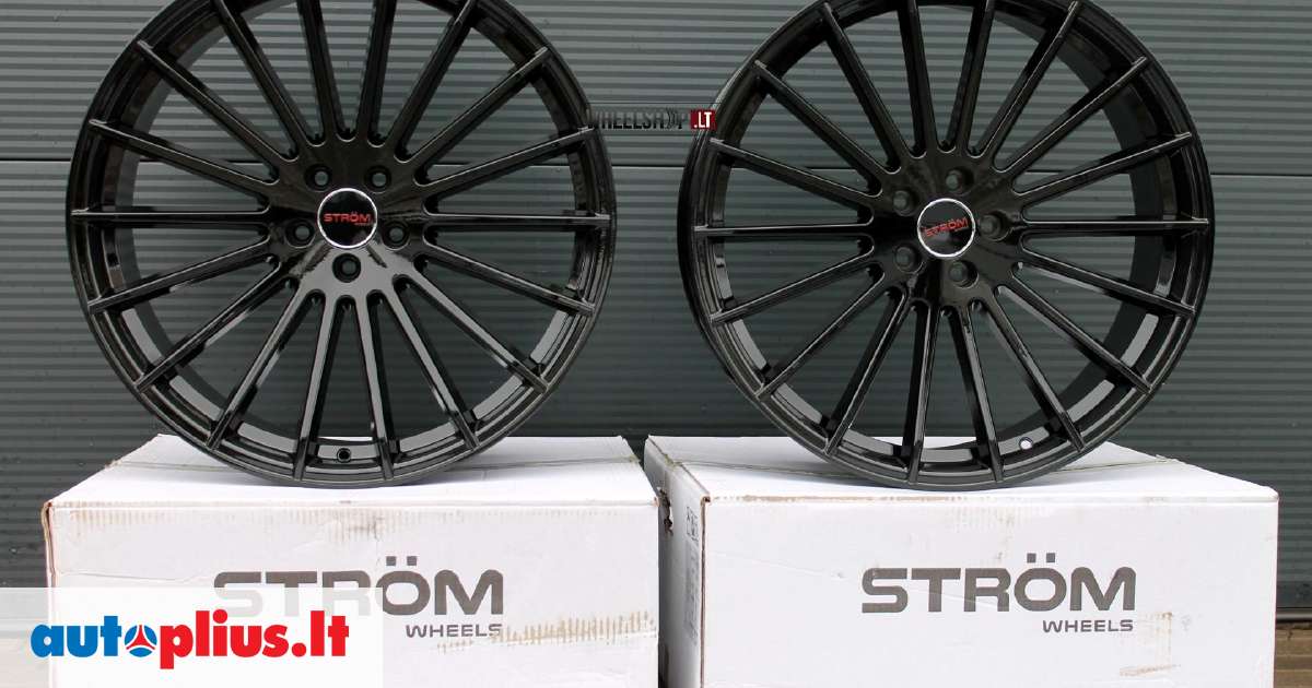 STROM STR4 Gloss Black [BMW X5/X6], lengvojo lydinio, R22 | A18609910