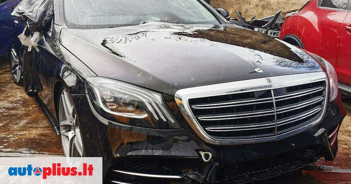 Mercedes-Benz S350 897 color galine pakaba 2018 m., | A18761004
