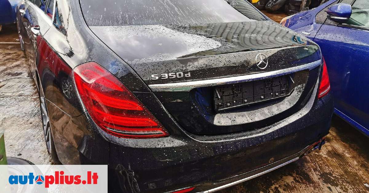 Mercedes-Benz S350 897 color galine pakaba 2018 m., | A18761004