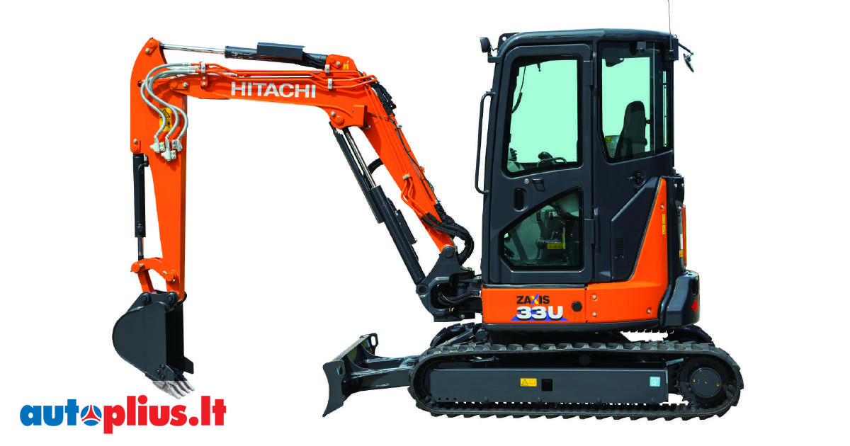 Hitachi ZX33U-6, mini ekskavatoriai 2023 m., | A18776530