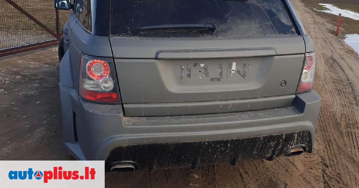 Land Rover Range Rover Sport dalimis. Ryda 93 000 miliu 2009-01 m ...