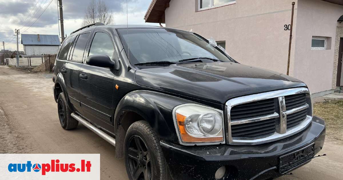 Dodge Durango dalimis. Dodge durango su 4 7l magnum v8 varikliu mašinos ...