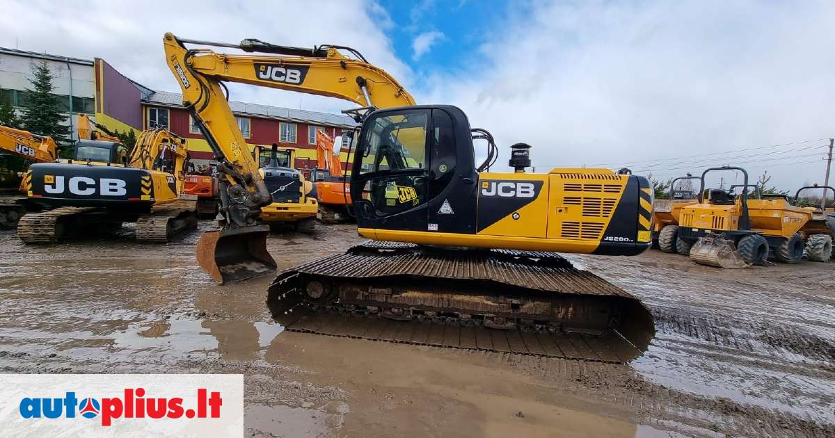 JCB JS220LC (200) Bog Master 1,4 m, ekskavatoriai 2014 m., | A19545221