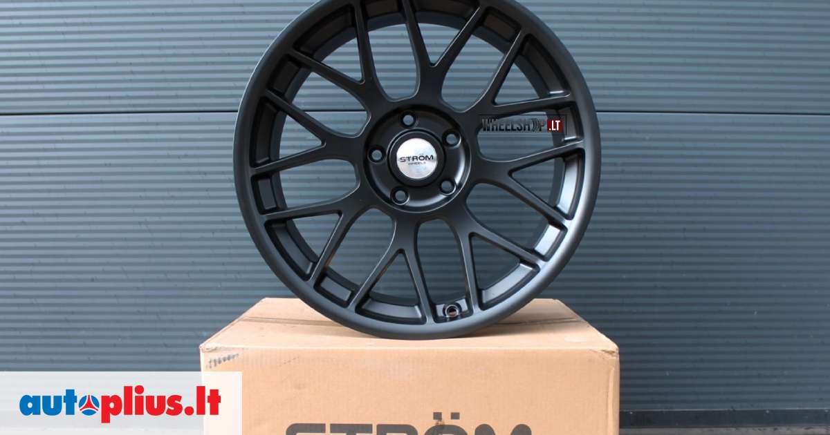 STROM STR2 Satin Black DeepConcave, lengvojo lydinio, R19 | A19125338