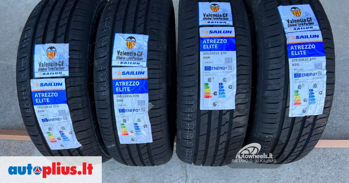 Sailun Atrezzp Elite, vasarinės 195/55 R16 | A19789541