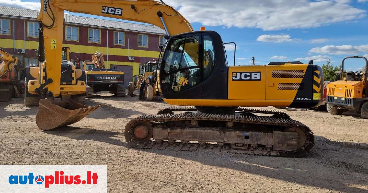 JCB JS200LC, ekskavatoriai 2009 m., | A19847751