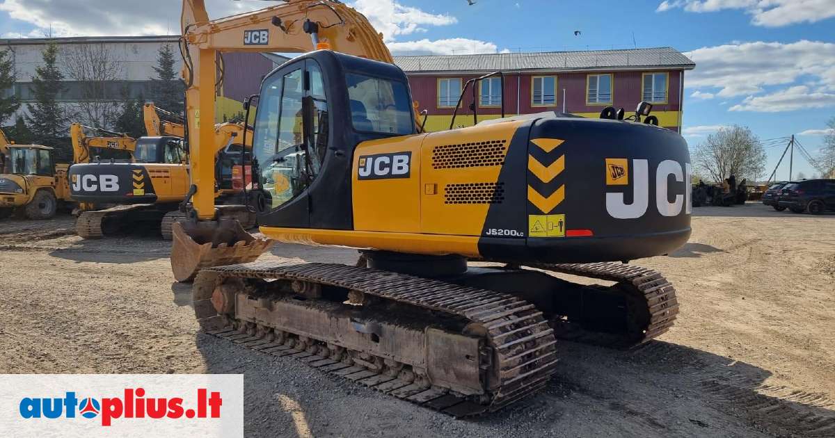 JCB JS200LC, ekskavatoriai 2009 m., | A19847751