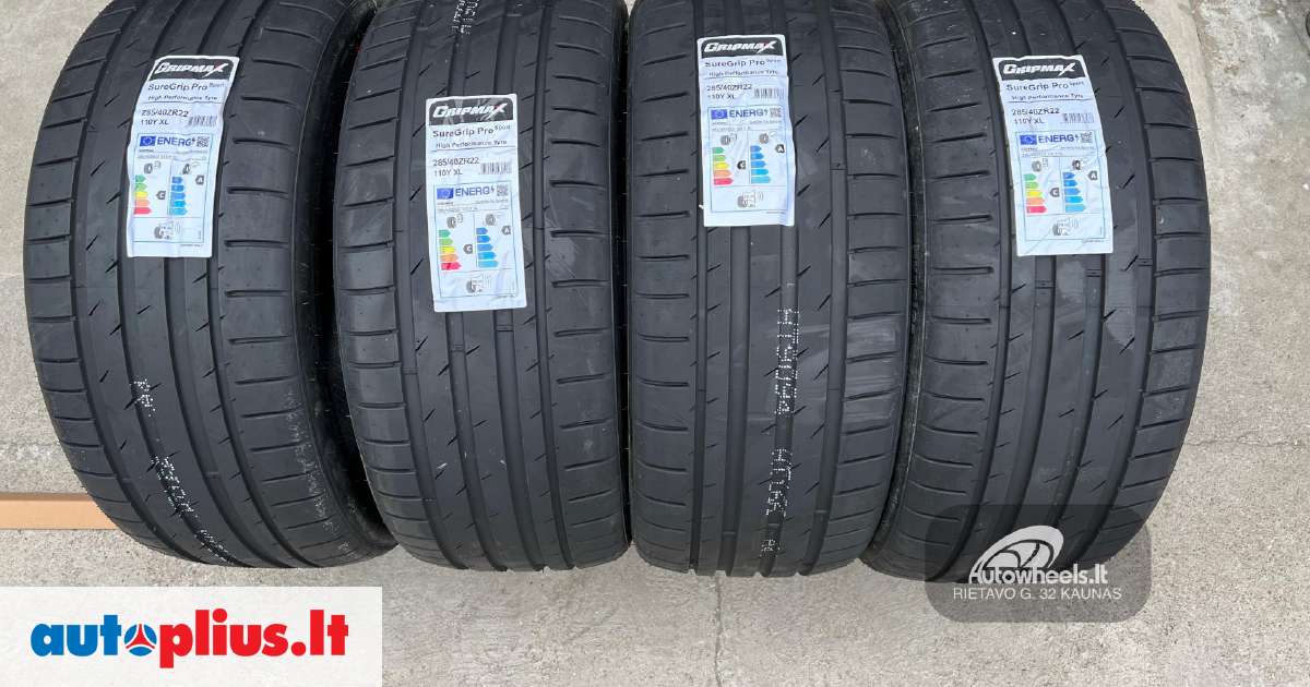 Gripmax SureGrip Pro Sport, vasarinės 285/40 R22 | A19851967