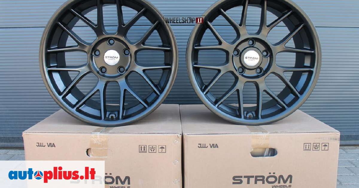 STROM STR2 Satin Black DeepConcave, lengvojo lydinio, R18 | A19125328