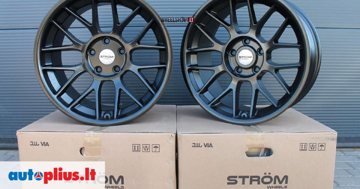 STROM STR2 Satin Black DeepConcave, lengvojo lydinio, R18 | A19125328