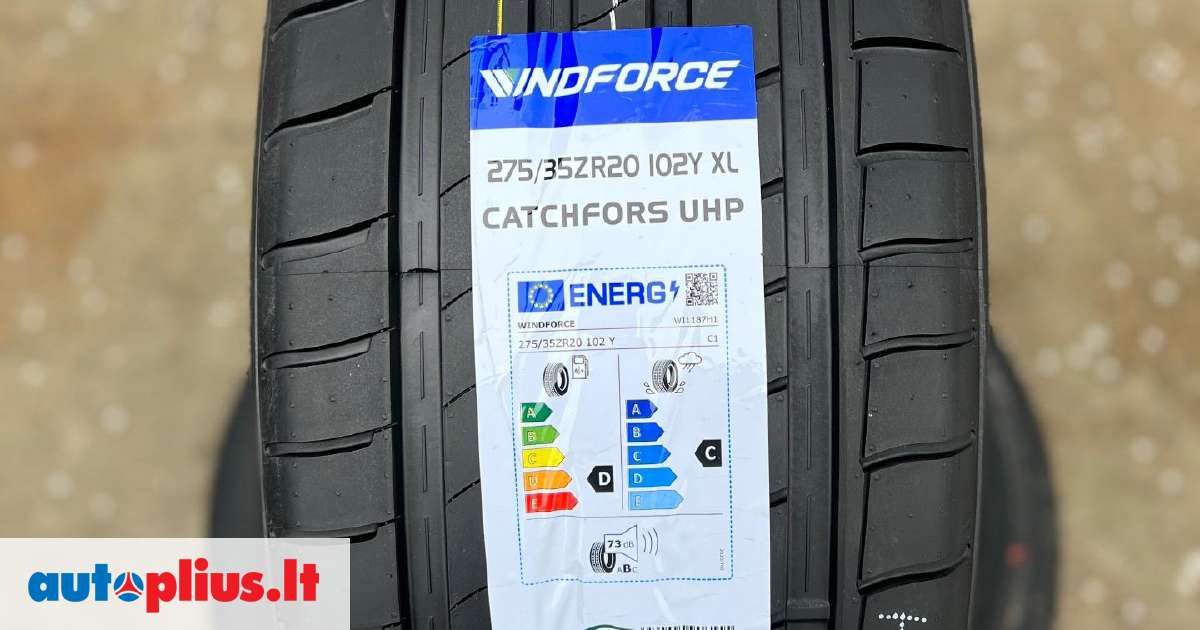 Windforce Catchfors UHP, vasarinės 275/35 R20 | A20013969