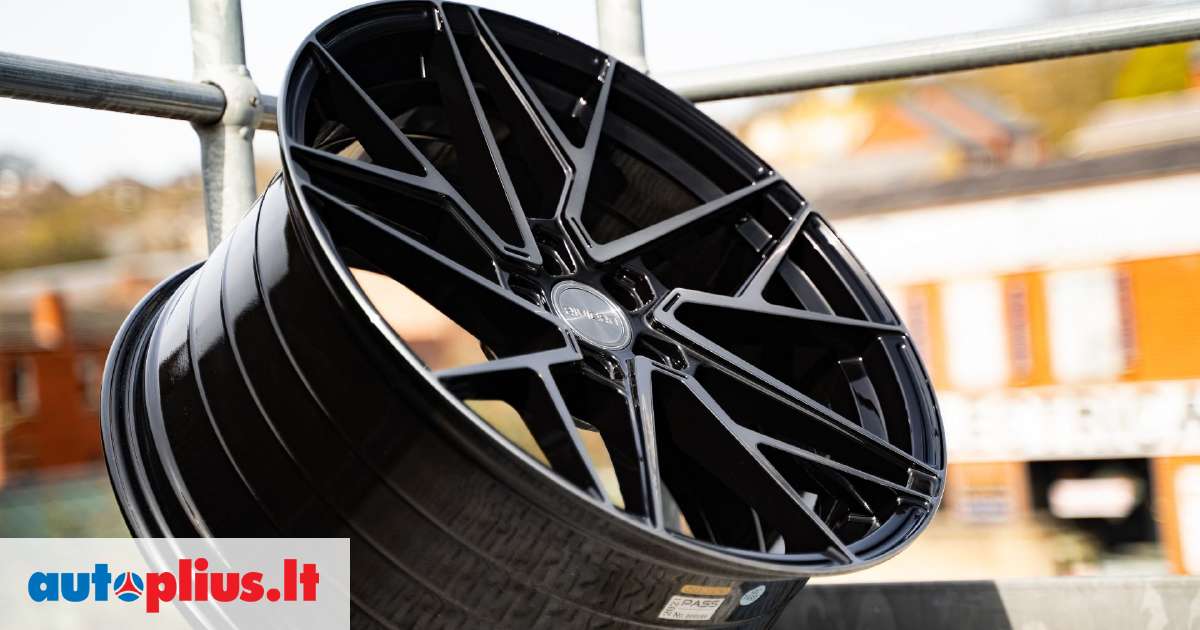 RIVIERA RF106 Black Polished Flow Form, lengvojo lydinio, R20 | A20015399