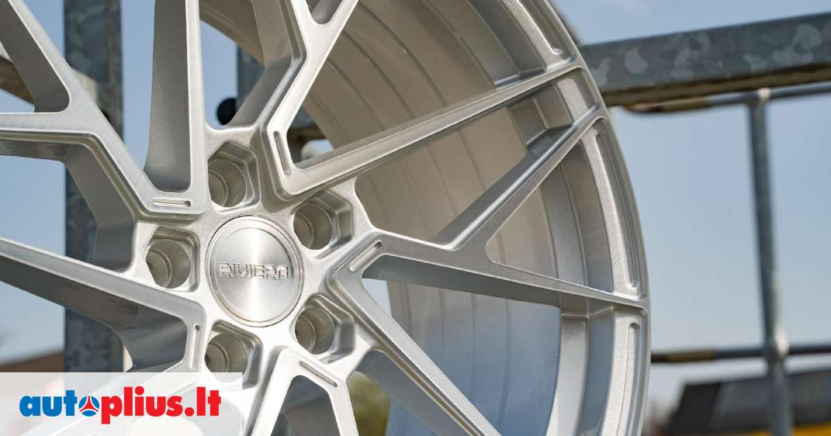 RIVIERA RF106 Silver Brushed Flow Form, lengvojo lydinio, R20 | A20015657