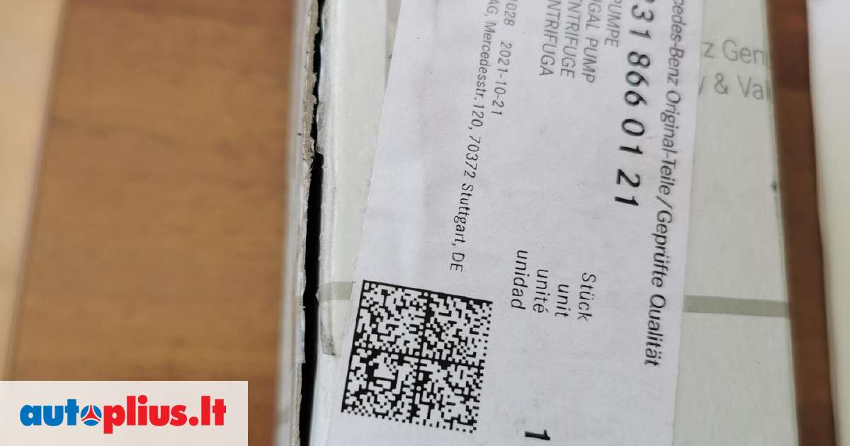 Mercedes-Benz S klasė, A2318660121, Langu apiplovimo varikliukas 2017 m ...