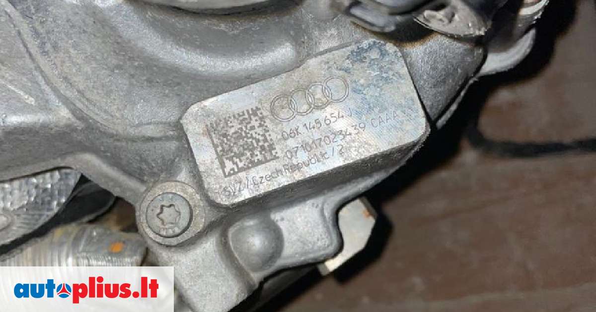 Volkswagen Arteon, TSI CZP CZPC 06K145654J 06H145710C 2017 -, variklio ...