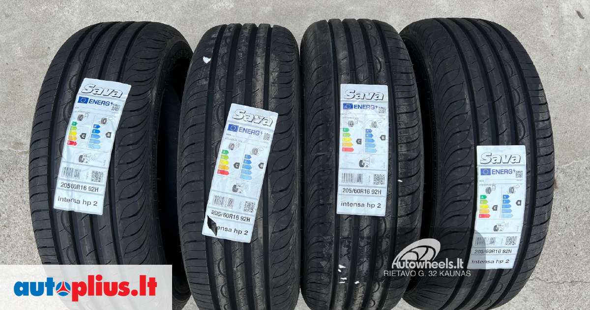 Sava Intensa HP 2, vasarinės 205/60 R16 | A20308966