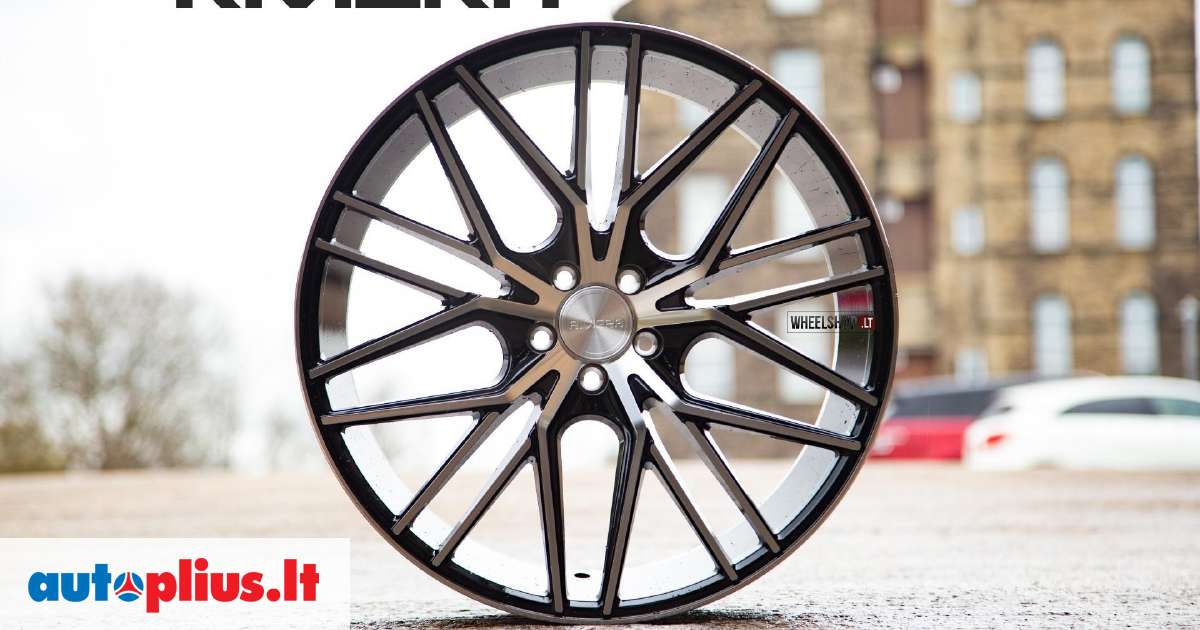 RIVIERA RV130 Black Polished, lengvojo lydinio, R20 | A20385646