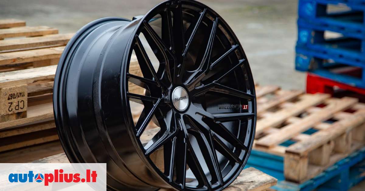 RIVIERA RV130 Gloss Black, lengvojo lydinio, R20 | A20386190