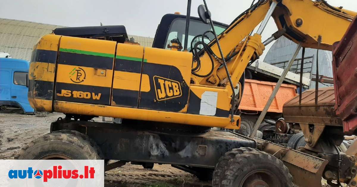 JCB JCB JS-160W, ekskavatoriai 2000-01 m., | A20415268