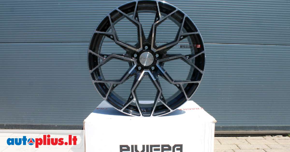 RIVIERA RF5 Black Polished FlowFormed, lengvojo lydinio, R20 | A20042626