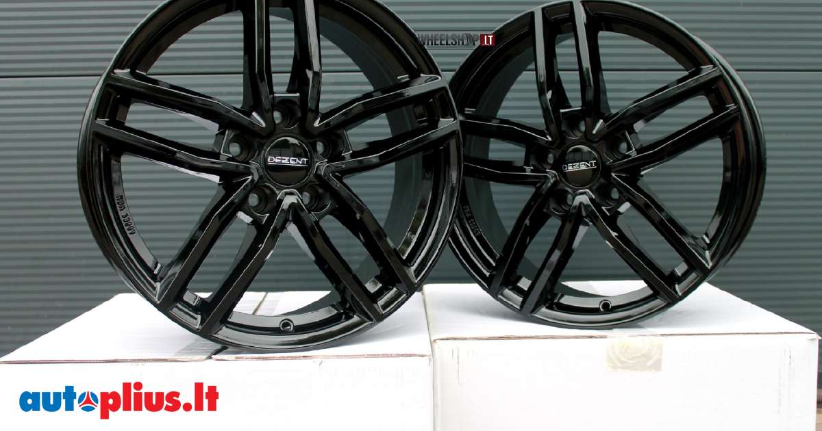 Dezent TR Gloss Black, lengvojo lydinio, R16 | A20969522