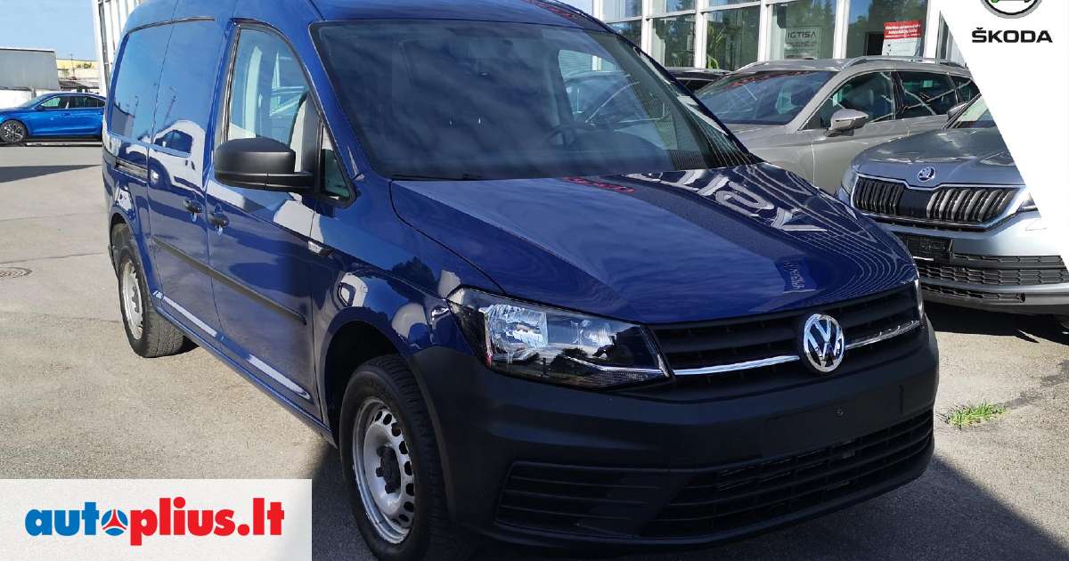 Volkswagen Caddy Maxi, 2.0 l., Грузовые микроавтобусы 2016-05 m ...